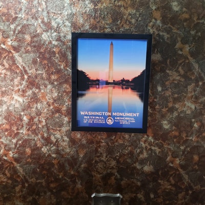 Washington Monument National Memorial Poster National Park Poster ...