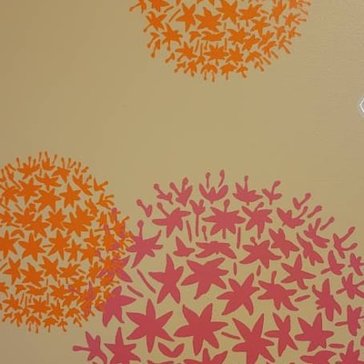 Acacia Wall Stencil Reusable Stencils for Walls Large Stencils for ...