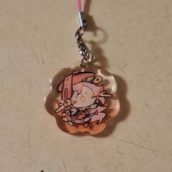 Genshin Impact Charms Full Set || Gacha Phone Keychain Charms - Etsy