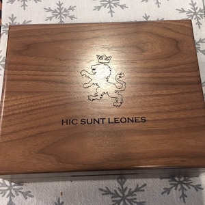 Extra Large Keepsake Box in Walnut Wood 10.5 X 13 Size, Perfect Memory ...