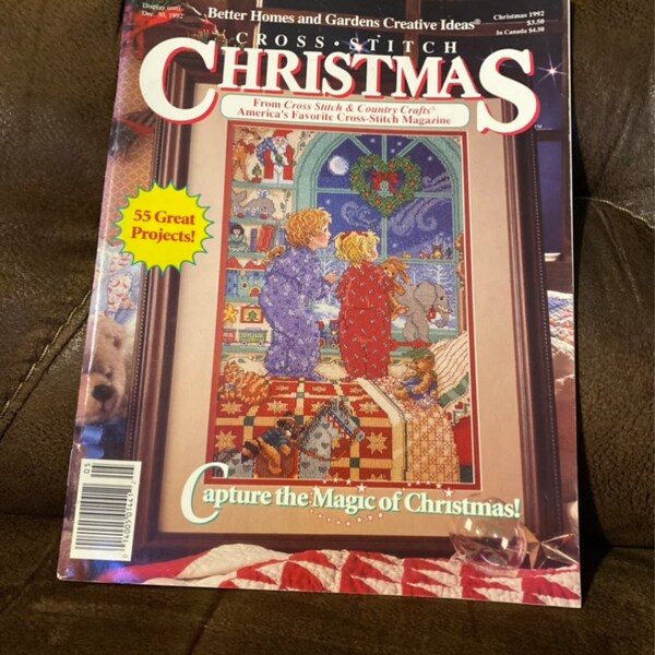 Cross Stitch and Country Craft Magazine, July Aug 1993, 8th Anniversary ...