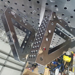 Welding Square 90 Degree 8 X 8 X 2 X 1/4 Inch DXF - Etsy