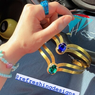 SAILOR MOON Tiara Jewel Headband Choose Your Own COLOR Cosplay Scout ...