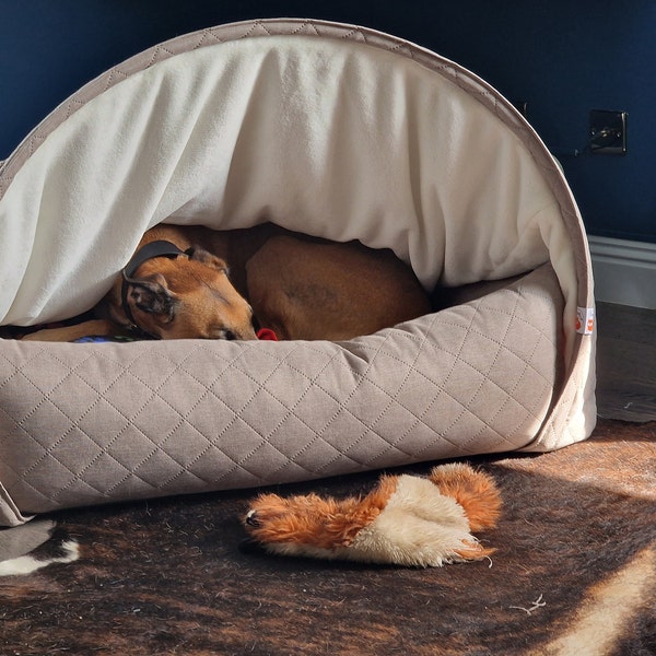 KONA CAVE® Luxury Velvet Cozy Cat Cave / Cozy Cave Dog Bed | Original ...