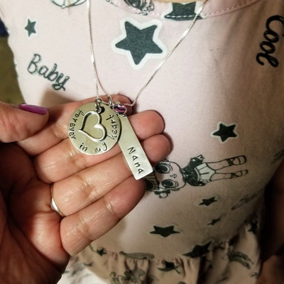 Sympathy Gift Forever in My Heart Necklace Loss of a Loved One RIP ...