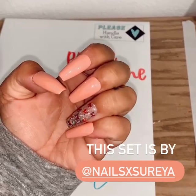 Custom Press-On Nails by NailsxSureya on Etsy