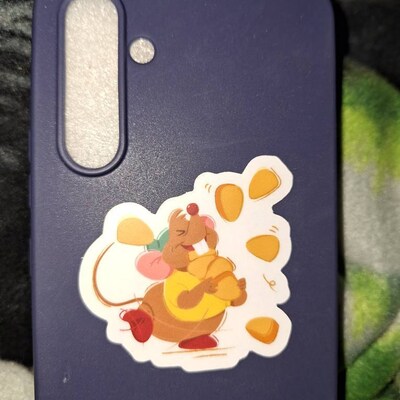 Greedy Gus Gus Transparent Sticker/ Cinderella Sketch Princess Sidekick ...