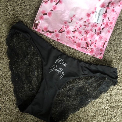 Lace Underwear, Womens Lace Underwear, Bride Underwear, New Mrs ...