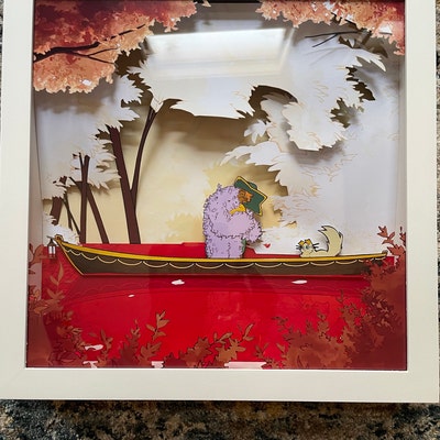 Octopath Traveler II throne & Temenos 3D Shadowbox - Etsy