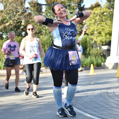 TEA POTTS Costume . up to Adult Plus Size . Running Costume . SHORT ...