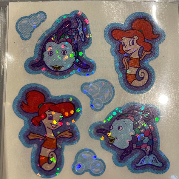 Sandylion Stickers VINTAGE (prismatic) - Etsy