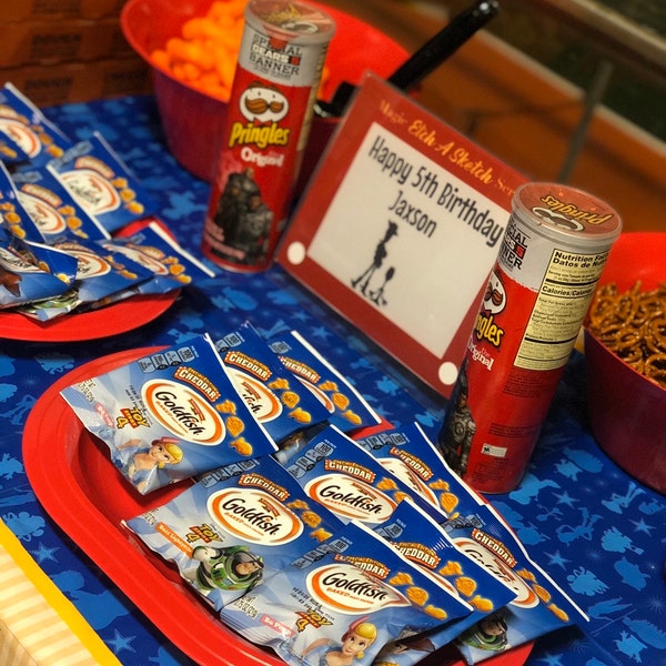 Custom Toy Story Etch A Sketch Birthday Sign (digital Download) - Etsy