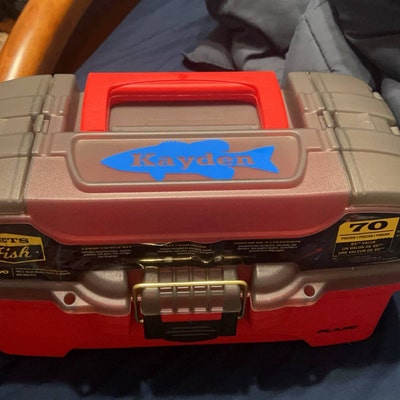 New Red Color Personalized LIMITED EDITION Red Plano 1-tray Fishing ...