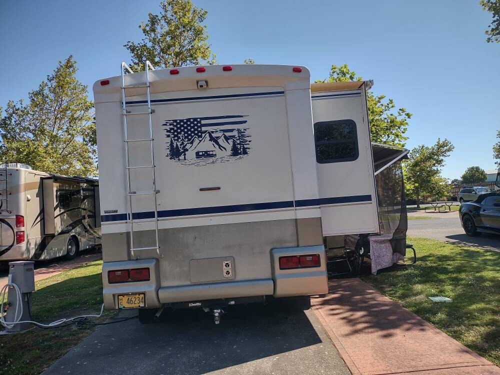 Patriotic rv decal, personalized rv decal, flag rv decal, flag camper ... Patriotic rv decal, personalized rv decal, flag rv decal, flag camper ...