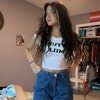 Angel Numbers Crop Top Cute Top Y2K Clothing Trendy Top - Etsy