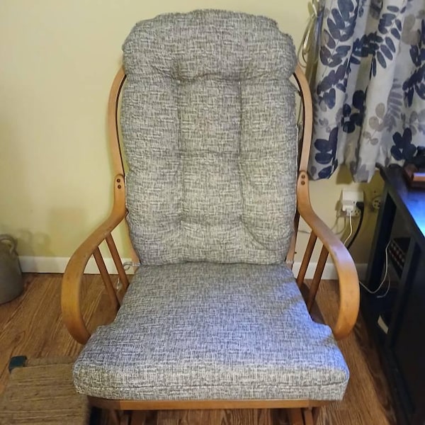 Wingback Rocker Replacement Cushions / Canadian Rocker Cushions ...