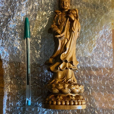 Happy Buddha Laughing Buddha Statue, Maitreya Buddha, Wooden Buddha ...