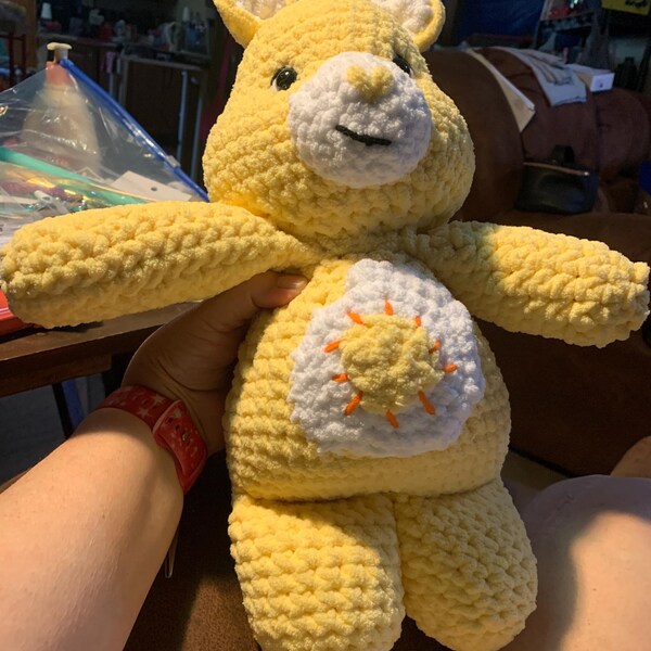 Bear Snuggler Amigurumi , Plushie Snuggler Bear , Crochet Pattern Bear ...