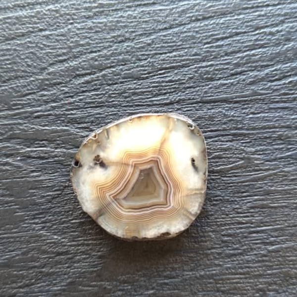 Sky Blue Banded Agate Pair, Banded Agate Matched Pair, Natural Banded ...