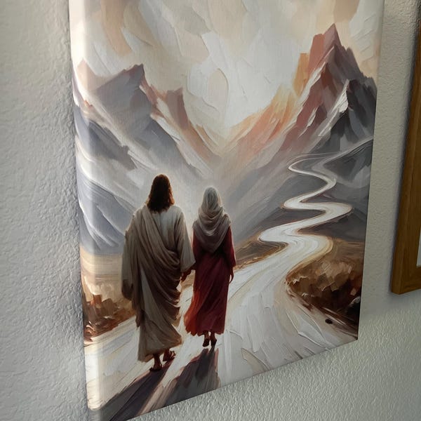 Jesus and Little Boy Praying, Christian Art, Jesus and Boy, Jesus and ...