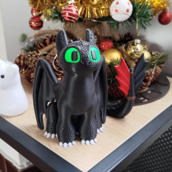 Toothless & Light Fury Desk Ornaments - Etsy