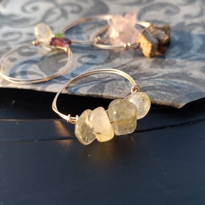 Custom Crystal Ring Handmade With Real Crystals you Choose the Crystals ...