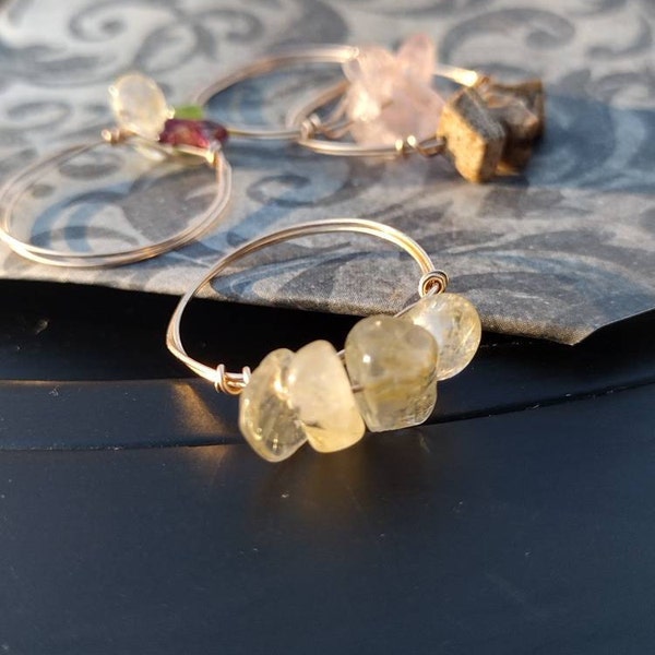 Custom Crystal Ring Handmade With Real Crystals -you Choose the ...