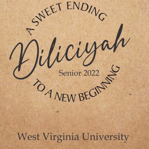 Graduation Cookie Bag, Graduation Favor Bags, Class of 2024, Cookie Bag ...