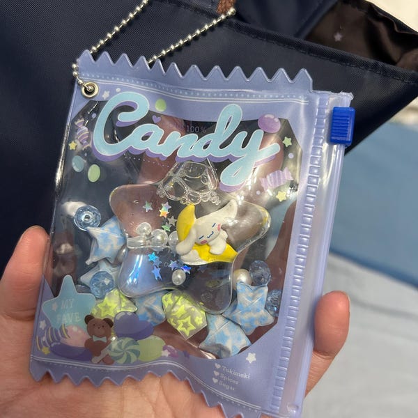 Clear Bag Keychain | Clear Pouch Display Keychain - Etsy