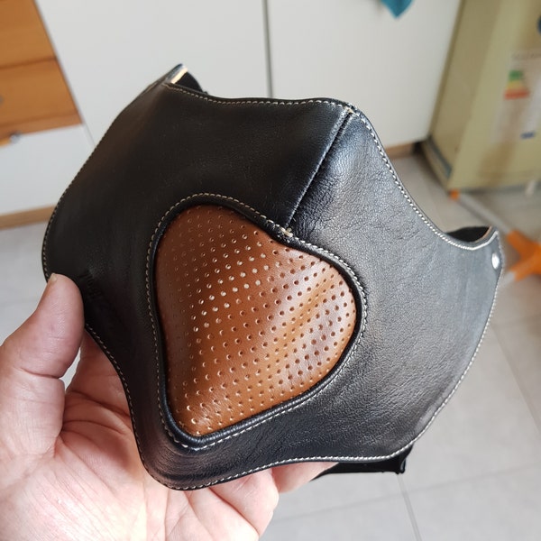 Motorcycle Shifter Boot and Shoe Cover in Light Brown Calf Leather ...