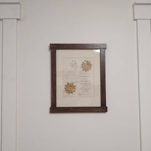Craftsman Arts and Crafts Mission Picture Frames Multiple Size Options ...