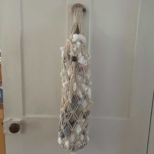 Handmade Macrame Beverage Carrier Set - Etsy