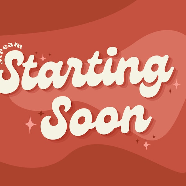 8 Twitch Stream Scenes, Animated and Static, Starting Soon, Be Right ...