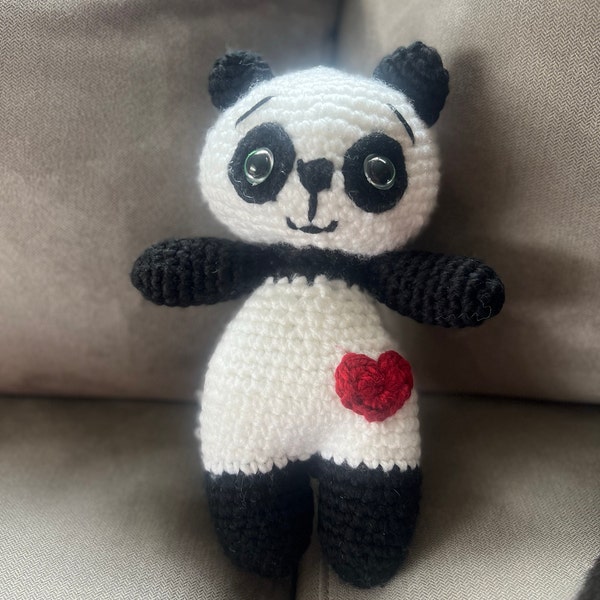 PANDA CROCHET PATTERN - Amigurumi Pattern Plush Toy - China Animal ...