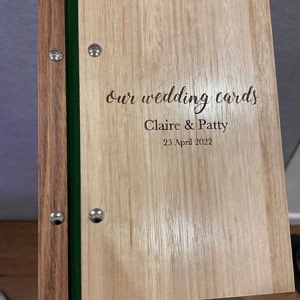 Wedding Card Folder, Wedding Memories Scrapbook, Wedding Keepsake. - Etsy