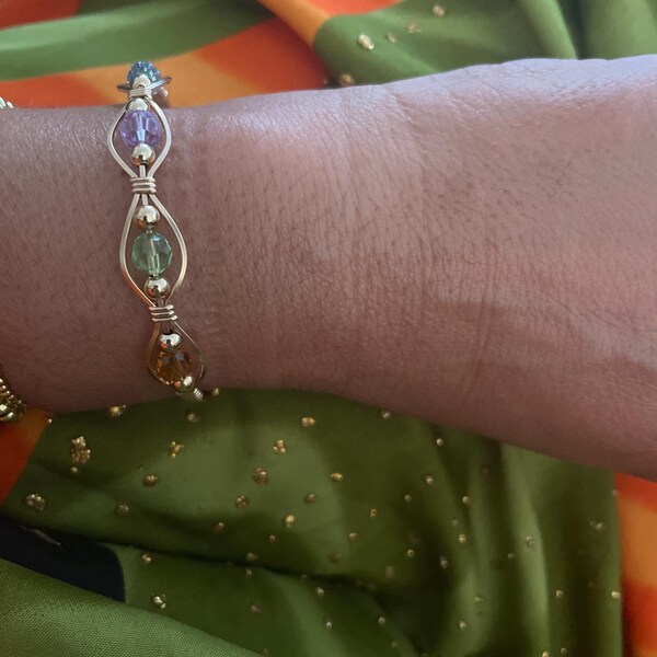 Elegantly Patterned Gold Wire Bracelet, All 14 Kt G/f Wire. Beautiful ...