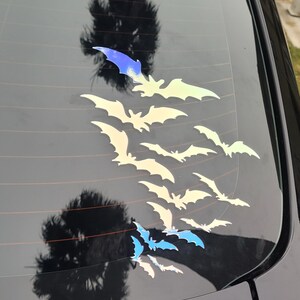 Bat Decal Bats Goth Car Accessories Spooky Bitch Goth - Etsy