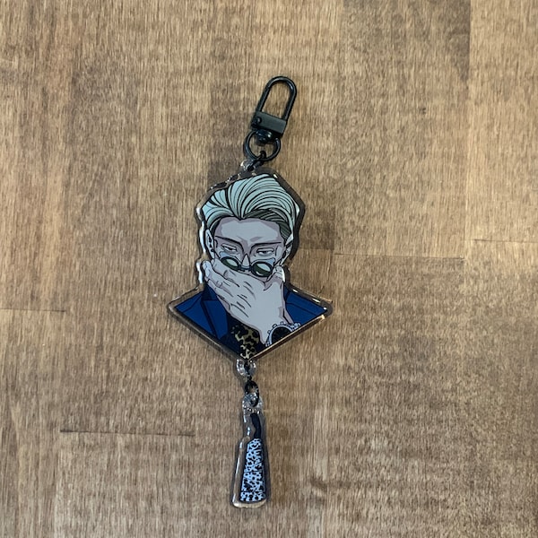 Nanami| Jujutsu Kaisen | JJK Anime Keychain| 3 Inch| Dangling Charm ...
