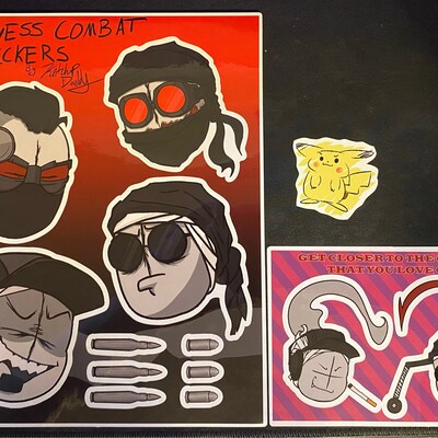 Madness Combat Sanmos Sticker Duo - Etsy
