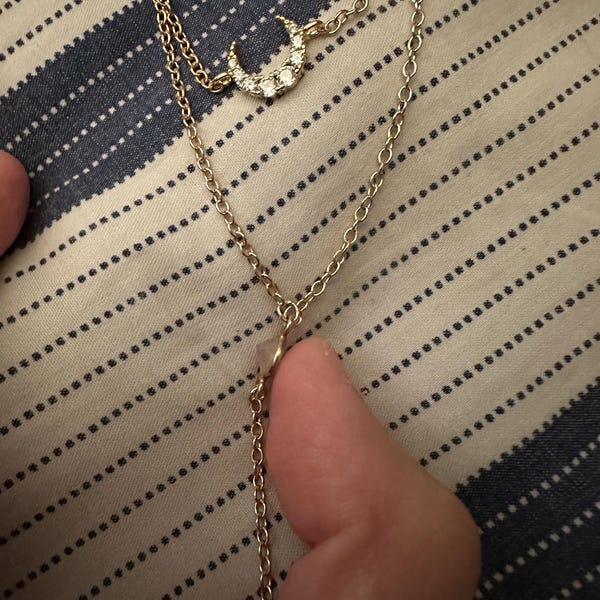 Crystal Ladder Body Chain 14k Gold Filled Body Chain Gold Stainless ...