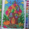 Color by Number Garden Coloring Pages, Digital Download Adult Coloring ...