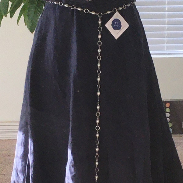 Renaissance Girdle, Gold Chain Belt, Medieval Belt Women, Cosplay ...