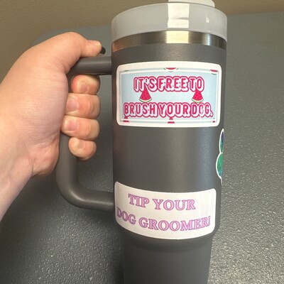 Stop Breeding Doodles Quote Waterproof Sticker Doodle Slander Anti ...