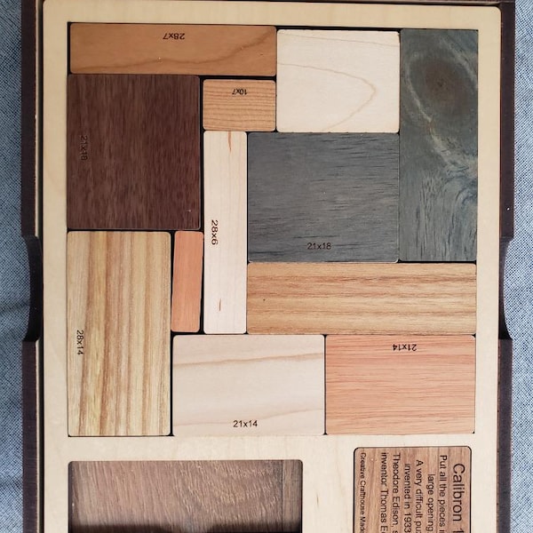 Pueblo Secret Lock Wood Puzzle Box, Secret Stash Box, Puzzle Box With ...