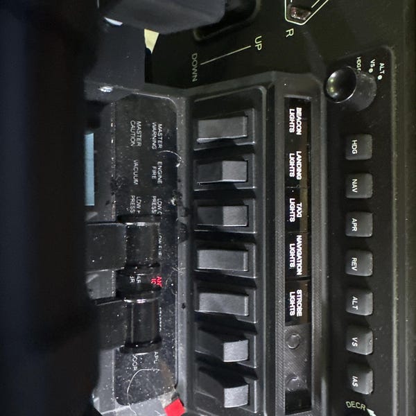 Panel LED Illumination for Logitech Saitek Switch, Autopilot and Radio ...