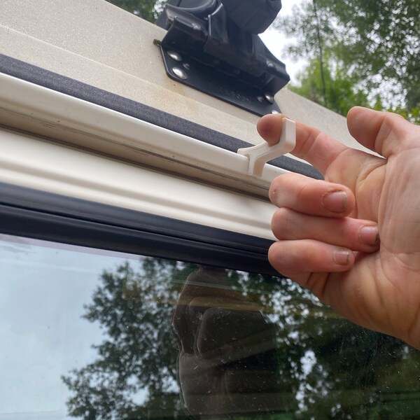 2 Volkswagen VW Vanagon Wing Window Holder Arms, VW Vanagon T3 ...