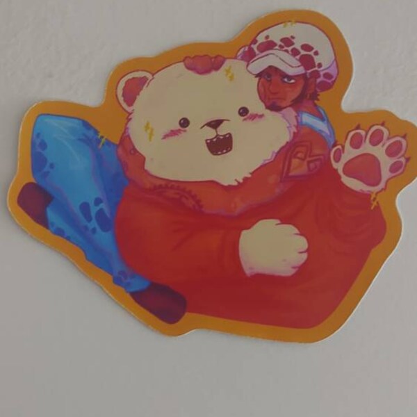 Donuts Katakuri Sticker - One Piece Anime Inspired Diecut Sticker - Etsy