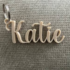 Wedding Place Cards / Wedding Keyring/names/ Birthday 3D Printed ...