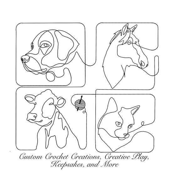 Labrador One Line Art SVG | Custom Dog Portrait Digital Download - Etsy