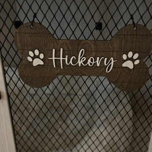 Personalized Wood Crate Sign /personalized Pet Gift / Custom Pet Name ...